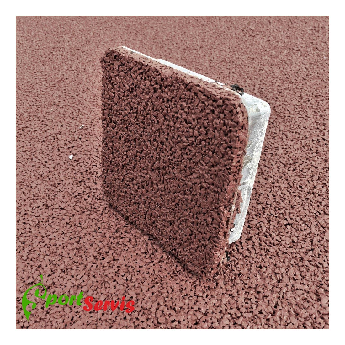 The masking plate for outdoor playfields